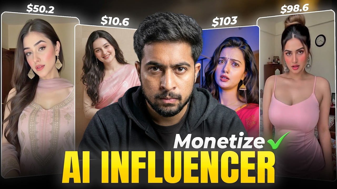 How to Build and Monetize a Faceless AI Influencer - $5,000/Month